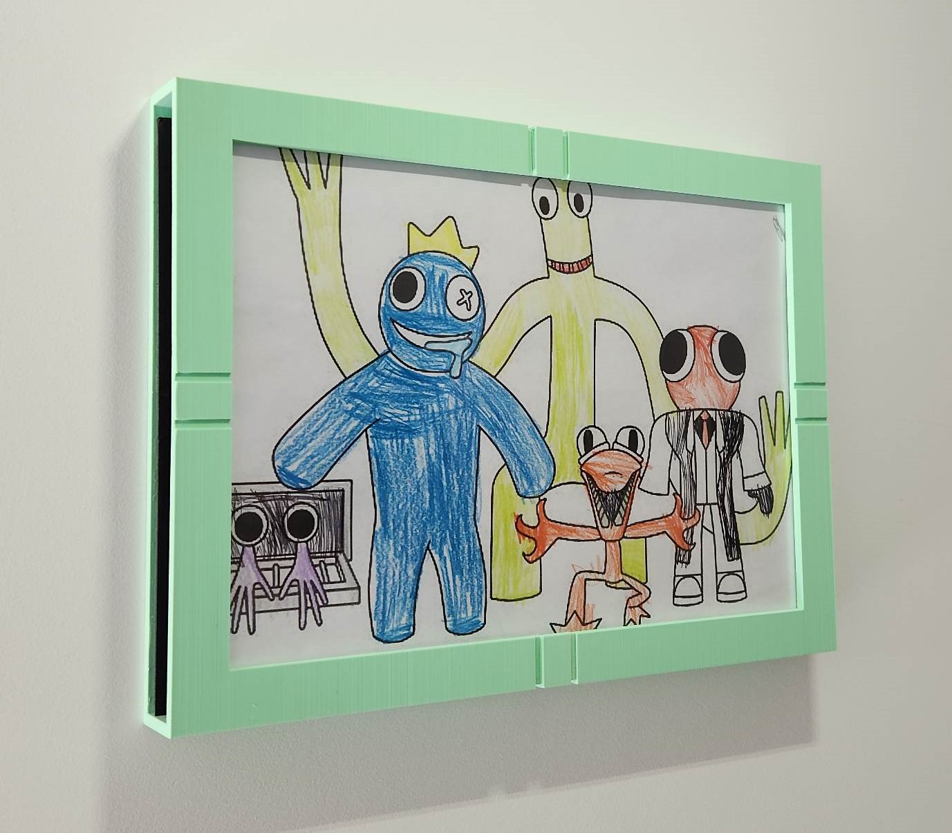 Green Frame – Your Kids Art