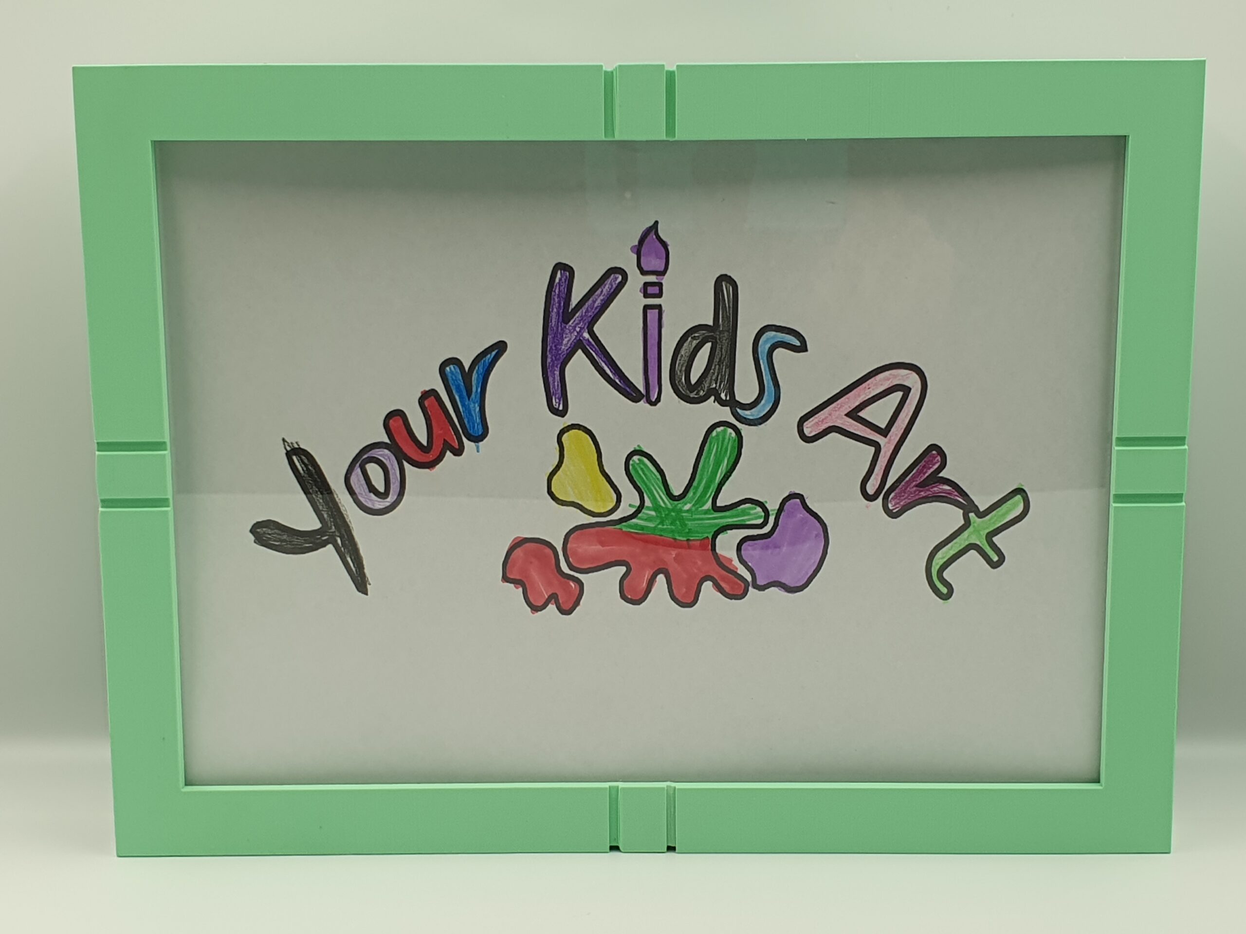 Green Frame – Your Kids Art