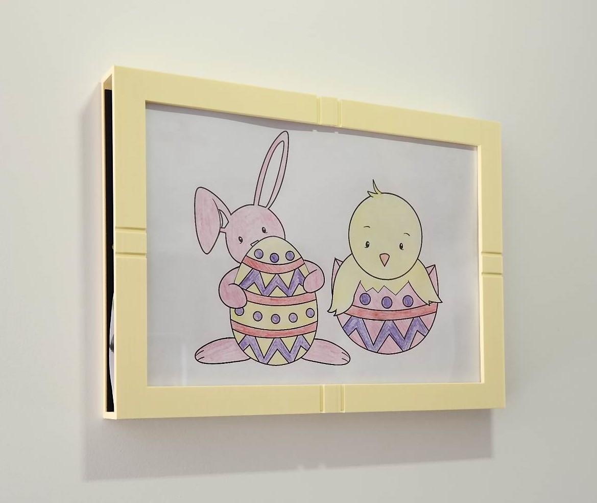 Yellow Frame – Your Kids Art