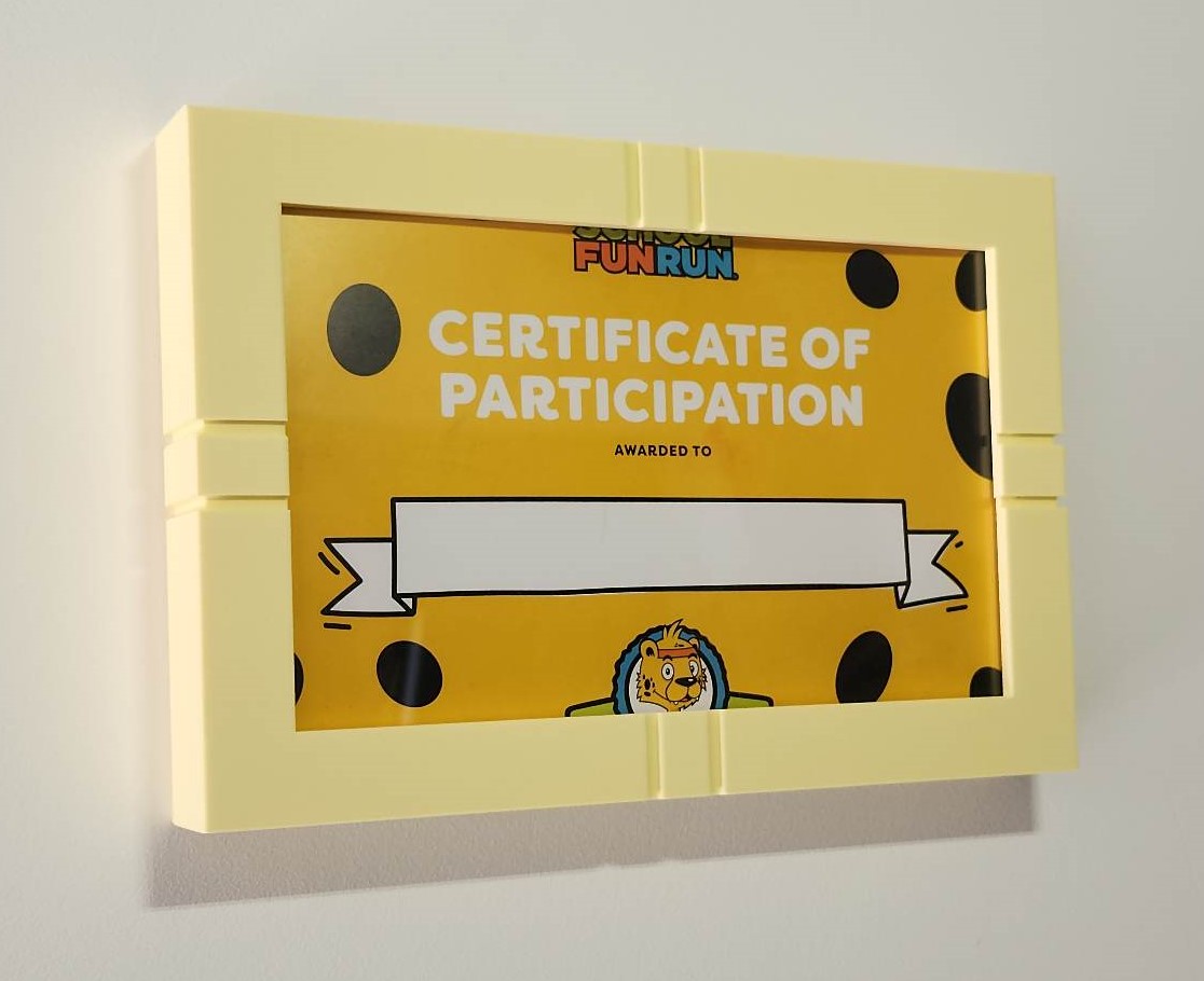 Yellow Frame – Your Kids Art