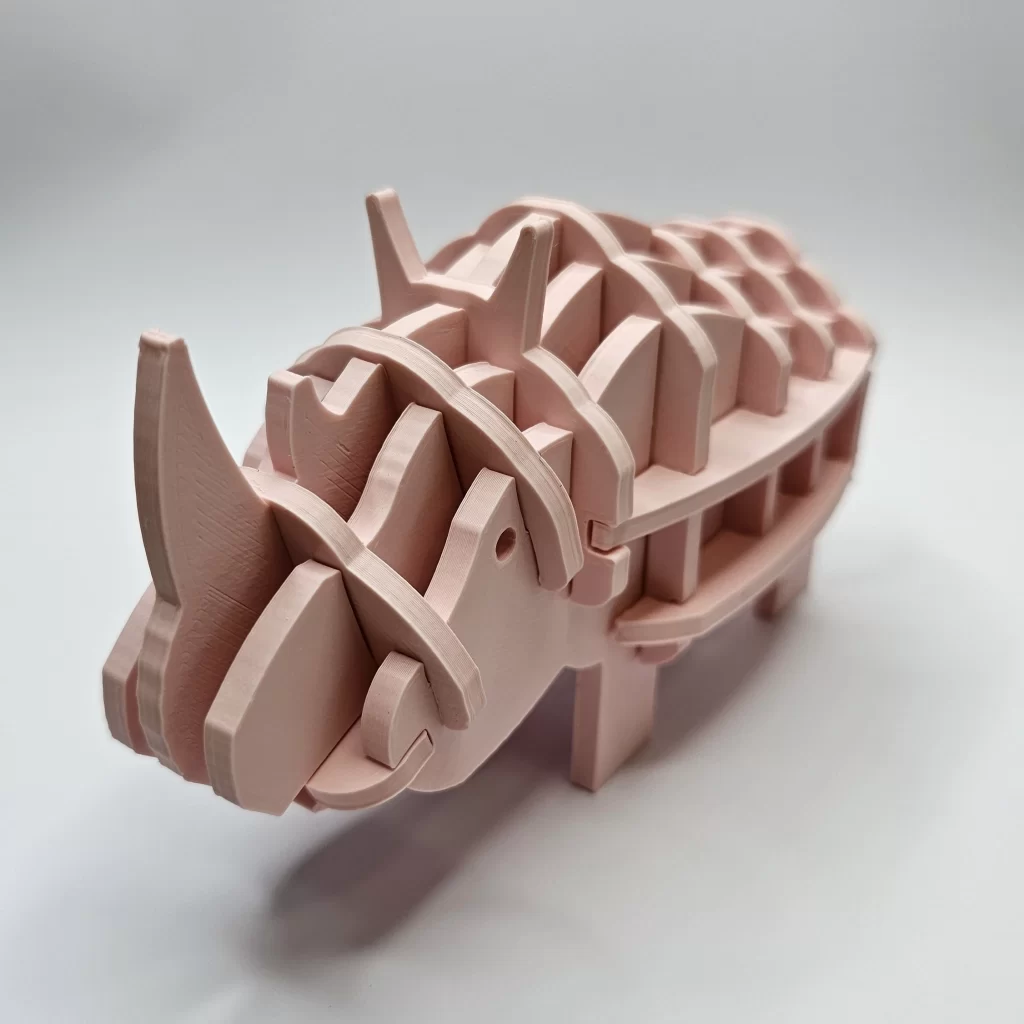 Pink Rhino – Your Kids Art